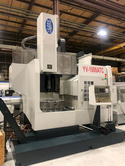 2006 You Ji Yv 1000 Atc Cnc Vertical Lathe Tramar Industries
