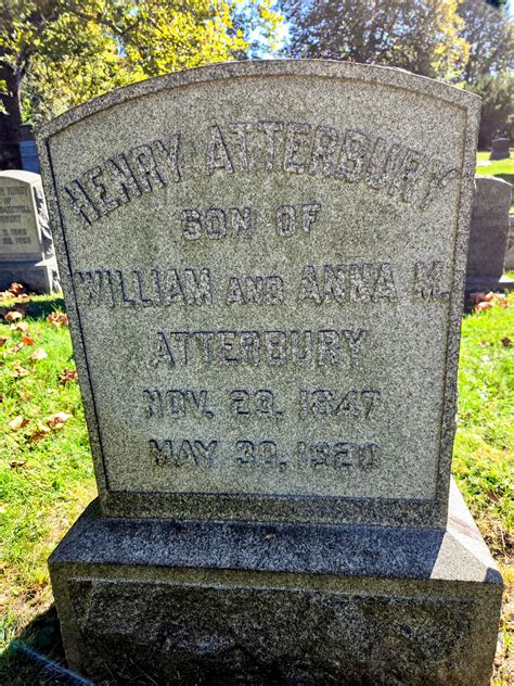 Henry Atterbury 1847 1920 Find A Grave Memorial