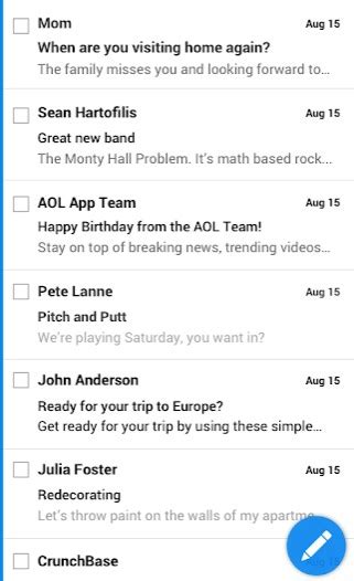 AOL Mail Software Reviews Demo Pricing 2022