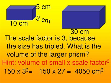 PPT Scale Factor And The Relationship To Area And Volume PowerPoint Presentation ID