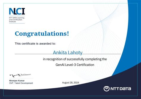 Ankita Lahoty On Linkedin Generativeai Ai Techjourney Nlci