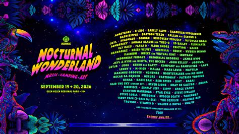 Nocturnal Wonderland 2026 Glen Helen Regional Park 18 Rave Meetup