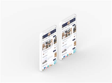 News App UI On Behance