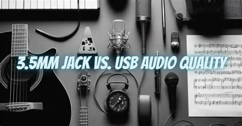 3 5mm Jack Vs USB Audio Quality All For Turntables