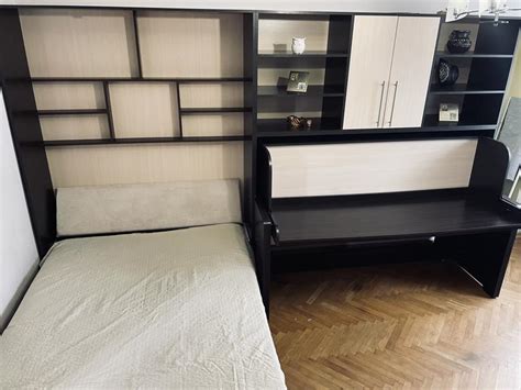 Шафа трансформер 2 ліжка двоспальне і односпальне — ціна 32000 грн у каталозі Ліжка Купити