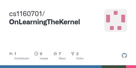 GitHub Cs OnLearningTheKernel
