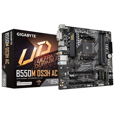 Motherboard Gigabyte B550m Ds3h Ac Rev 1 7 S B550m Ds3h Ac Rev 1 7 Gigabyte México