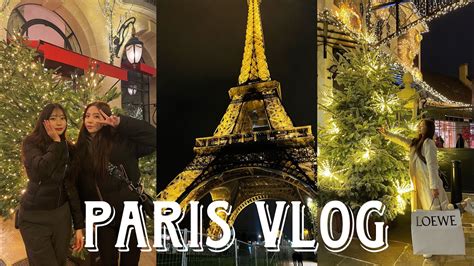 🇫🇷 Paris Vlog 로에베 패딩 100만원대 라발레 빌리지 겨울 파리 샹젤리제 거리 쇼핑 디올 레이디 백 언박싱 💸 친구와 떠난 파리 여행 🥐