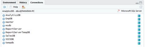 how to connect and read data from sql server databse in r power bi analytics kingdom blog