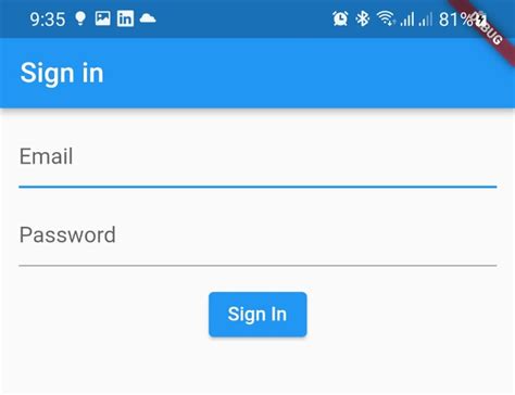 Simple Firebase Authenticaton Practise For Flutter