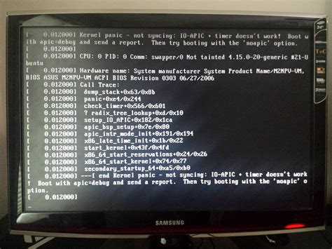 Kernel Panic When Booting Into Linux Mint 191 Linuxmint