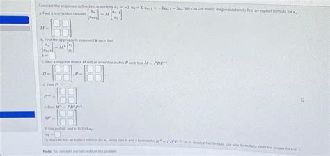 consider the sequence delined recursively by