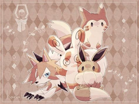 Hanabusaoekaki Eevee Furret Lycanroc Spinda Nintendo Pokemon Commentary Request 3