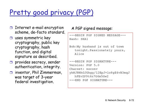 Chapter 8 Network Security Ppt Download