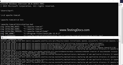 Install Tomcat Server On Windows Testingdocs