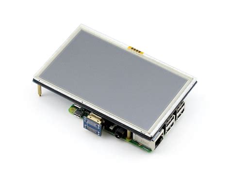 Raspberry Pi Lcd Display W Touch [size] Electrodragon
