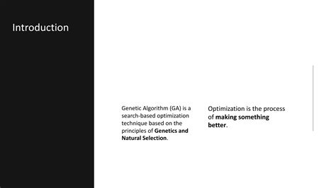 Genetic Algorithm In Artificial Intelligence Pptx Genetics Science