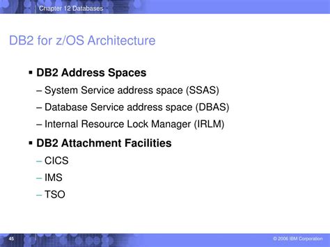 PPT Chapter Database Managers On Z OS PowerPoint Presentation Free Download ID