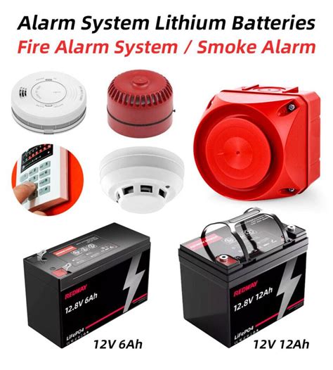 Alarm System Lithium Batteries Factory Wholesale Redway Power™