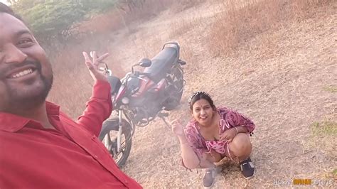 Exhibitionist Indian Couple Showing Their Skill Having Sex In A Jungle