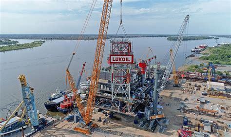 Lsp Platform Topside Drilling Complex Installed News Of Cngs Engineering Company