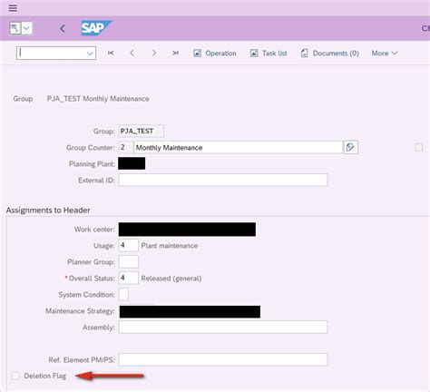 task lists how to recover deleted lines sap community