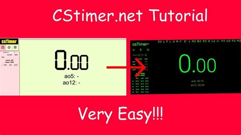How To Set Up CS Timer For Beginners Basic Tutorial Very Easy YouTube