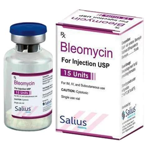 Bleomycin Dose Strength 15 Units At ₹ 1500 Vial In Nagpur Id 2855084245733