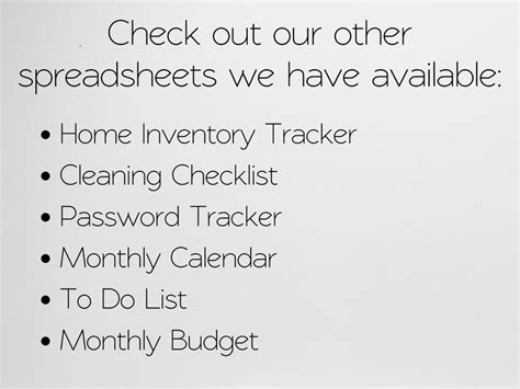 Bucket List Template Excel Spreadsheet Bucket List Journal Etsy