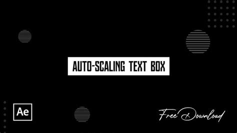 Auto Scaling Text Box Using And Without Using An Expressionafter