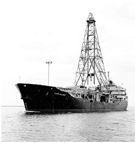Glomar Challenger At Sea During Odp Source Joides Resolution Science