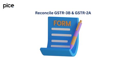 Difference Between Gstr 2a And Gstr 3b Pice