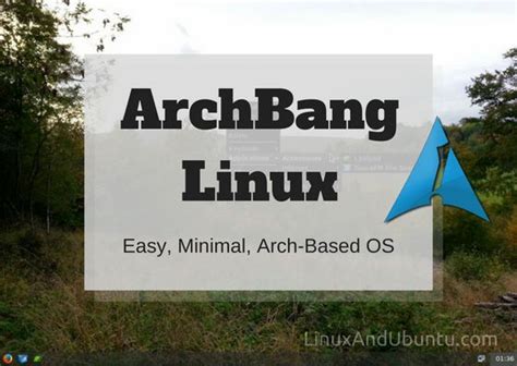 Archbang Linux Review Minimal Arch Linux Arch Unix