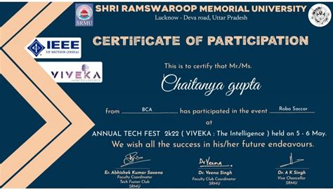 Chaitanya Gupta On Linkedin Srmuniversity Ieee Robotics