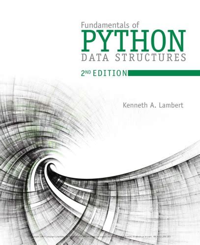 Fundamentals Of Python Data Structures 2nd Edition Yakibooki