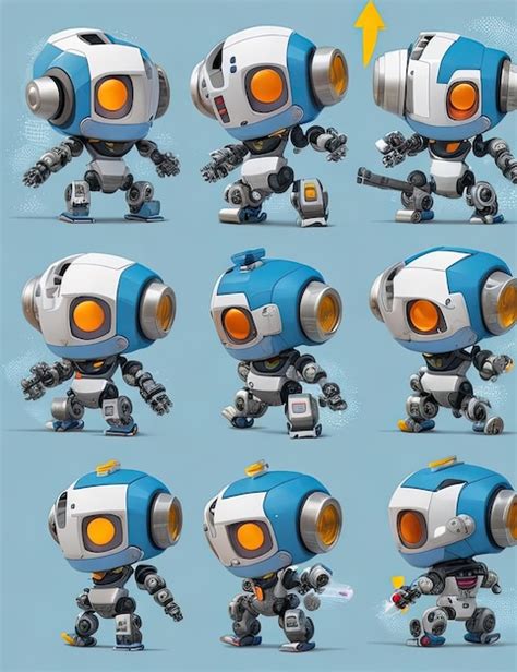 Robot Sprite Pictures