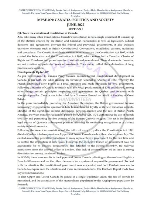 Ignou Mpse 9 Previous Year Solved Question Paper June 2022 English Medium Ignou Solved