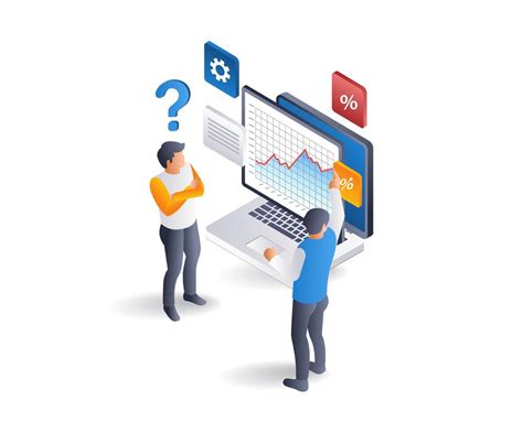 Computer Data Analysis Business Company Infographic Illustration 3d