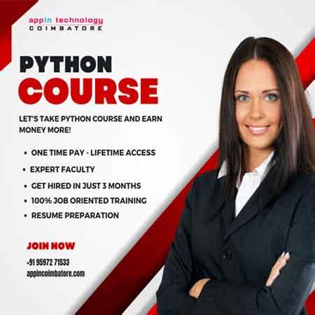 Best Python Course In Coimbatore Appin Technology