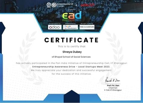 Shreya Dubey On Linkedin Entrepreneurship Innovation Iitkharagpur Startupcommunity