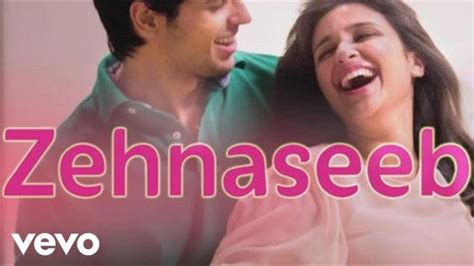Zehnaseeb Lyrics Hasee Toh Phasee Chinmayi Sripada Shekhar
