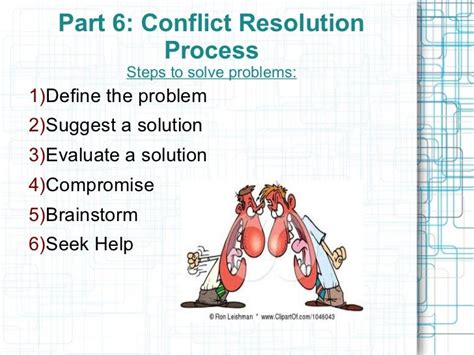 Conflict Resolution