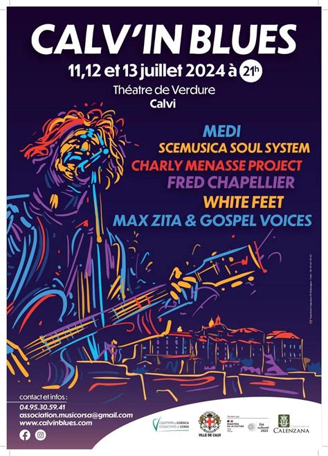 Calvin Blues 2025 Artistes Au Programme Et Billetterie