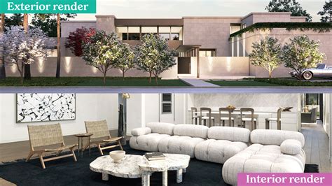 What Is The Difference Between Interior And Exterior Rendering Hire