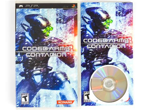 Coded Arms Contagion Playstation Portable Psp Retromtl
