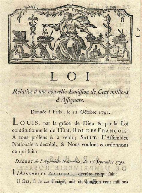 Décret Du 28 Septembre 1791 Loi 1791 09 28 Catalogue Général Des