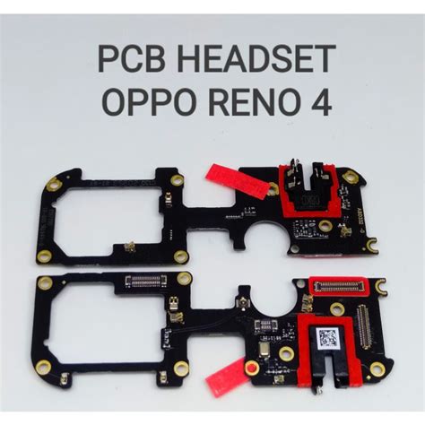 Jual PAPAN PCB HEADSET BOARD CONNECTOR OPPO RENO KONEKTOR HEADSET Shopee Indonesia
