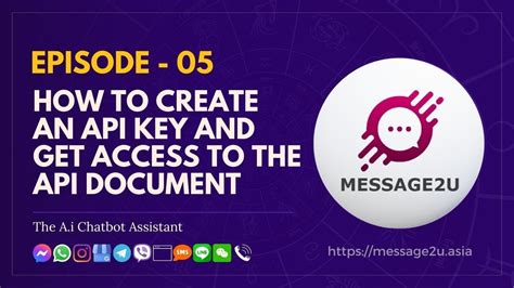 Video 5 How To Create An Api Key And Get Access To The Api Documentation Youtube