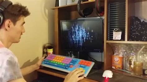 milkdrop sprites keyboard demo youtube