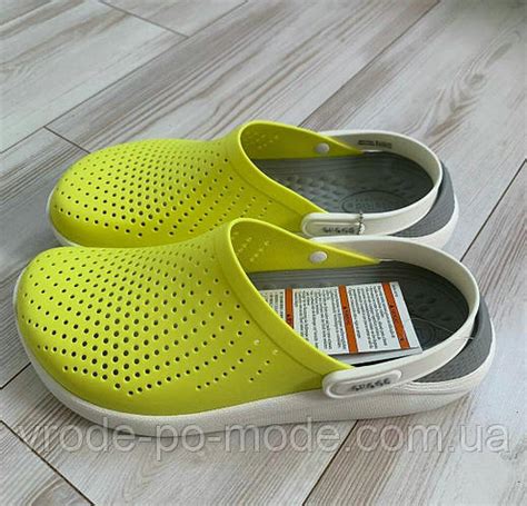 Купить Мужские кроксы желтые, летние лайтрайды для мужчин Crocs ...